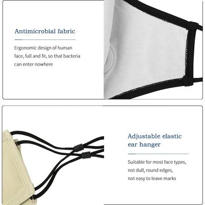 Cina Maschera di rame lavabile respirabile di Ion Mask Antibacterial Cotton Face in vendita