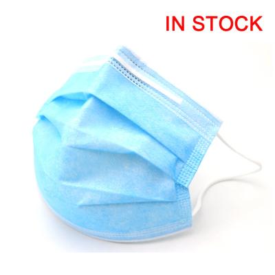 Cina Anti maschera di protezione blu del virus 3ply, filtro eliminabile non tessuto dalla maschera 95% con Earloop in vendita