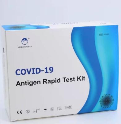 Cina Corredi diagnostici veloci della prova della gola Covid-19, corredo rapido del test diagnostico del tampone nasale in vendita