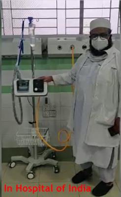 Cina cannula nasale di alto di flusso 10L di ossigenoterapia regolamento automatico dei dispositivi in vendita
