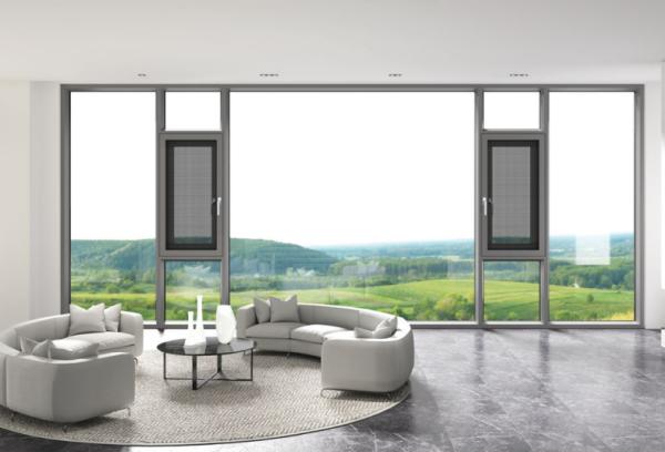 Quality Soundproof Thermal Break Casement Window , Energy Efficient Casement Windows Aluminum for sale