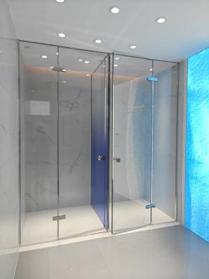 China Custom Slim-Frame Tempered Glass Shower Enclosure For Modern Bathroom for sale