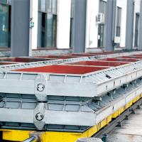 China Horizontal Flaskless green Sand Moulding Machine for sale