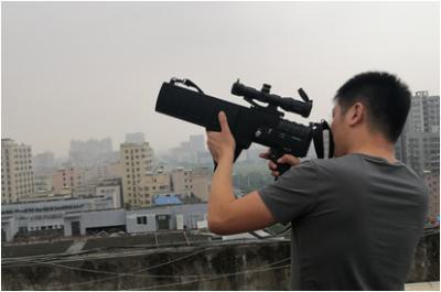 Cina Emittente di disturbo tenuta in mano 1km direzionale 2.4kg del Uav dei fuchi senza mirino in vendita