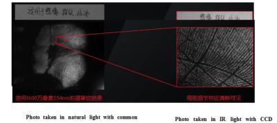 China Equipamento judicial sensível alto, câmera de onda completa da evidência do CCD com armazenamento de cartão do SD à venda