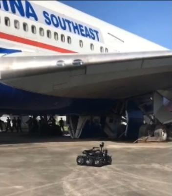 中国 精密140kgローディングの能力黒色の機械化の不発弾処理のロボット 販売のため