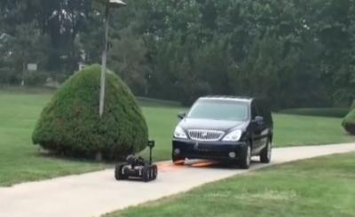 中国 自動移動不発弾処理装置EODのロボットは色に赤外線映像を撮ります 販売のため