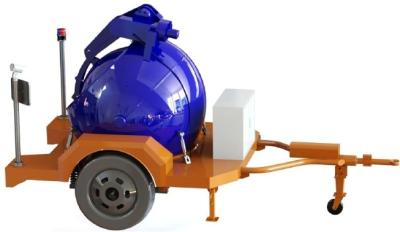 中国 爆薬の抑制の容器のトレーラーの不発弾処理装置 販売のため
