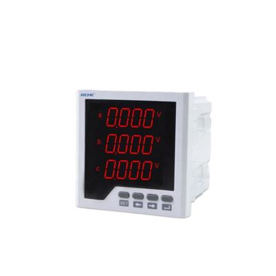 China High quality 96*96mm True RMS Three Phase Digital LED Display Full-Screen Multi-function Meter for sale