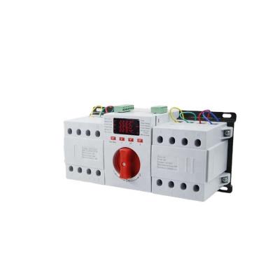 China Intelligent Good quality  63A LED display dual(double) power automatic transfer switch for sale