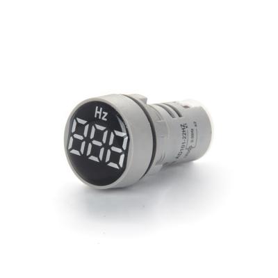 China 22mm Round Frequency Indicator Meter with crystal cover for sale