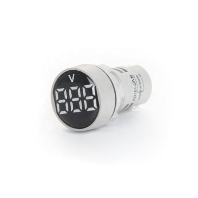 22mm Round Voltage Indicator Light with crystal cover