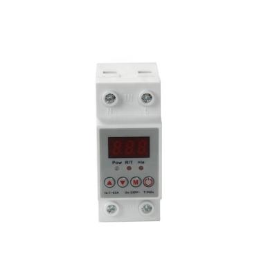 China 63A 2Poles Intelligent Over Load(current) Protector for sale