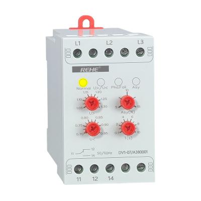 China DV1-07 AC/DC Supply Voltage Three Phase Relay Voltage Monitoring Device for sale