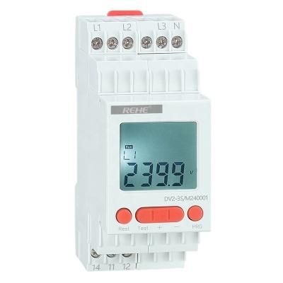DV2-3SM240 LCD Phase Loss Phase Reversal Phase Asymmetry Voltage Protecter with Neutral