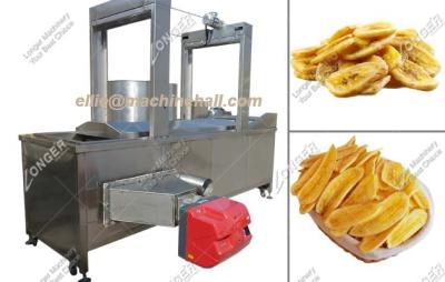 China Continuous Banana Chips|Plantain Chips Frying Machine|Continuous Fryer Machine for sale