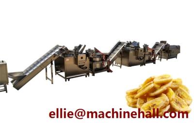 China Automatic Plantain Chips Production Line Making Machine With Factory Price for sale