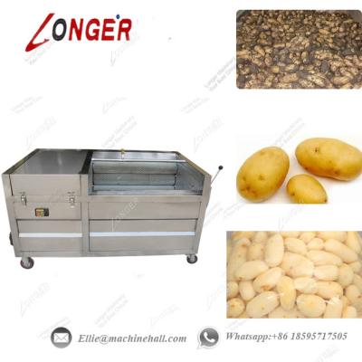 China Potato Peeling And Washing Machine|Potato Peeler And Cleaning Machine For Sale|Commercial Potato Washing Machine for sale