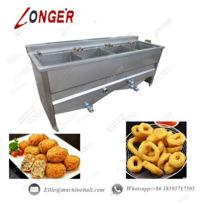 China Four Frame Frying Machine|Industrial Fryer Machine|Four Frame Potato Chips Frying Machine|Industrial Banana Chips Fryer for sale