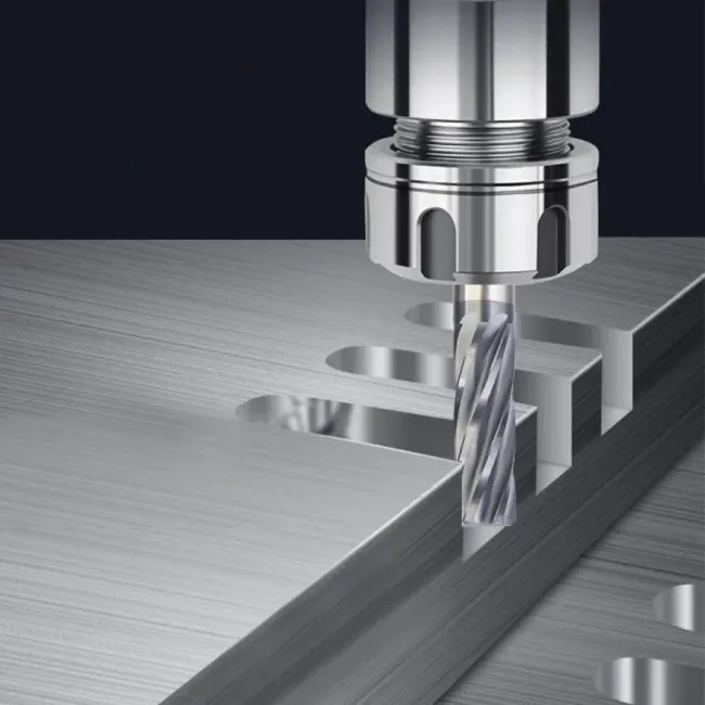 High Precision Solid Carbide Reamer detailed view