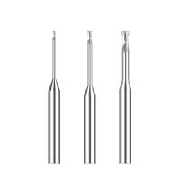 China KM N600 Micro Diameter Carbide Long Neck Flat Milling Cutter - 2-Flute Design for Aluminum Alloy Cutting for sale