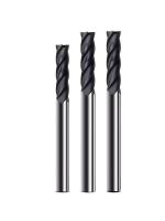 China Electrodes Graphite Solid Carbide End Mill With Diamond Coating Milling Cutter for sale
