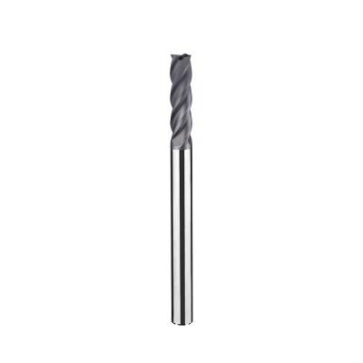 China 4 Flute CNC Milling Cutter Tools Tungsten Carbide Cutter Diamond Coated for sale