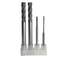 China Electrodes Graphite Solid Carbide End Mill With Diamond Coating Milling Cutter for sale