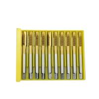 China M2 HSS Machine Taps with Titanium Coating for M12 Spiral Blind Hole Threading Tools for sale
