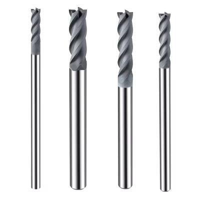 China High Precision Solid Carbide End Mill for Graphite Made of Tungsten Steel for sale