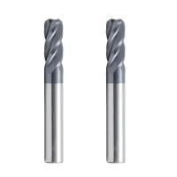 China Diamond Coating 4F Flute CNC Router Bits for Graphite Cutting Precision for sale