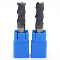 China Diamond Coating 4F Flute CNC Router Bits for Graphite Cutting Precision for sale