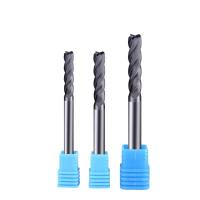 China Diamond Coating 4F Flute CNC Router Bits for Graphite Cutting Precision for sale