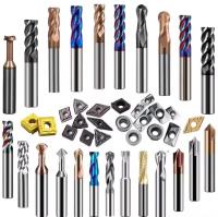 China Diamond Coating 4 Flute Solid Carbide End Mill for High Precision Metal Milling for sale
