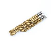 China Factory Customized Diameter High Quality Titanium Plated Twist Drill for sale