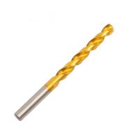 China Factory Customized Diameter High Quality Titanium Plated Twist Drill for sale