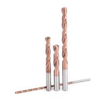 China Tungsten Solid Carbide Twist Drill Bit Long HRC55 Carbide Drill Bits for sale