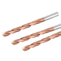 China HRC55 HRC60 Solid Carbide Twist Drill Bit with Durable Titanium Coating for sale