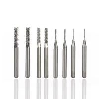 China Carbide Corn Milling Cutter for High Speed Processing , PCB Corn End Mill for sale