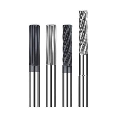 China 55 Degree Carbide Spiral Reamer for High Precision Metal Cutting for sale