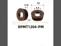 Round CNC Cutting Tools CNC Carbide Milling Insert Milling Cutter Km-Rpmt1204-Pm