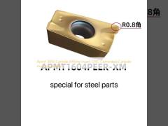Apmt 1604 탄화탄소 밀링 삽입자 강철용 CNC 시멘트 탄화탄소 삽입