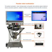 China Desktop Robotic Delta Feeder Workstation Vibratory Sorter Small Parts Picking & Loading for sale
