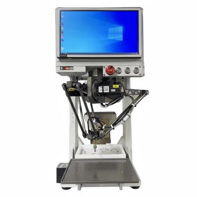 China 4 DOF Delta Parallel Robot With Intelligent Control System Excellent Repeat Positioning Accuracy For 3C Product Component Automatic Arrangement for sale