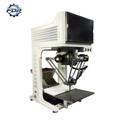 China Compact Delta Robot with AI Vision for High-Speed Precision Pick and Place in Flexible Feeding Applications for sale