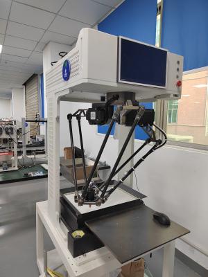 China Compact Delta Robot Arm with 0.5 kg Payload Capacity, 2000-3000 pcs/h Speed, and ±0.35 mm to ±0.25 mm Positioning Accuracy for Sorting and Feeding for sale