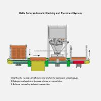 China High Speed High Precision Delta Robot with AI Vision for Semiconductor Palletizing for sale