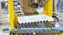 Automatic Delta Robot Feeding Workstation Industrial Small Parts Picking Machine