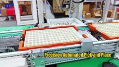 Delta robot placement and stacking equipment
