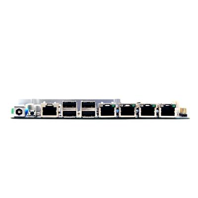 China Network Security Firewall Mainboard Atom D2550 4 Lan Mini Itx Pfsense Router for sale
